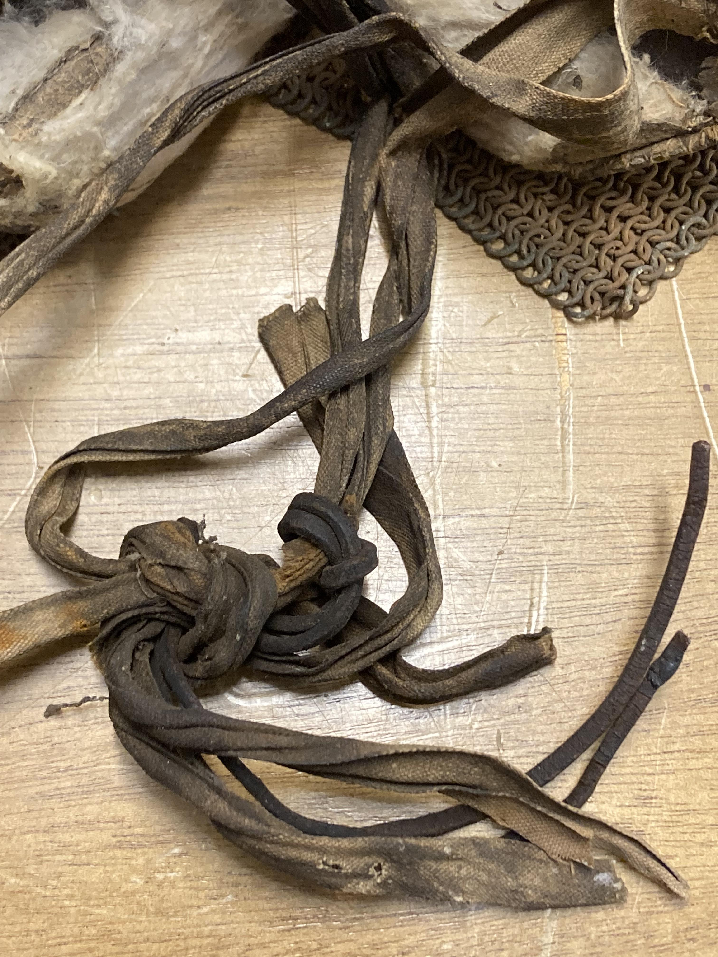 Lot 326 - Tank Corps. A WWI tank crew anti-splinter