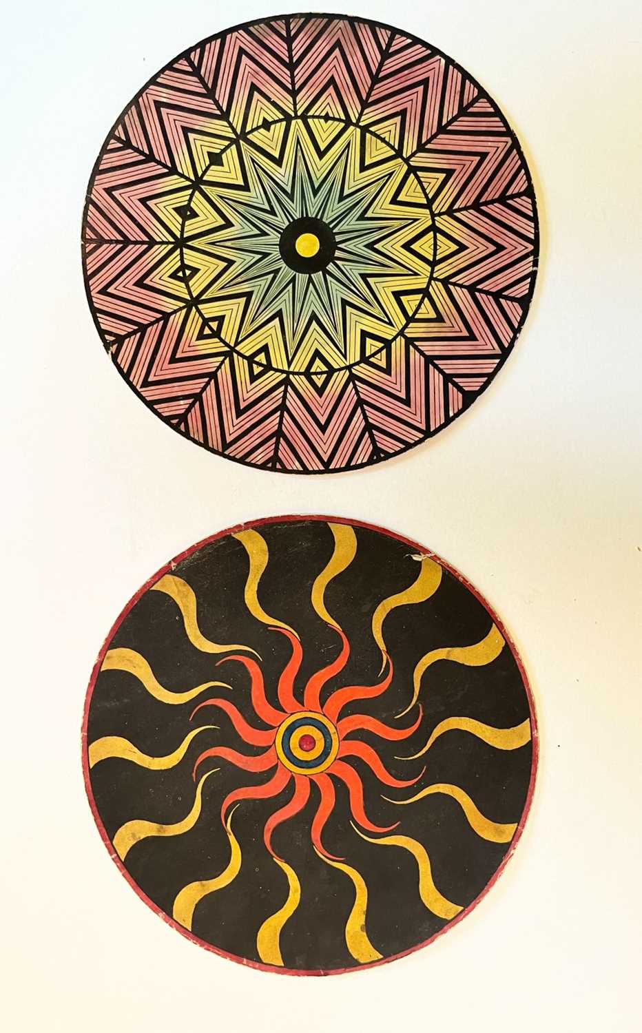 Lot 143 - Zoetrope Discs. A collection of 20 vintage