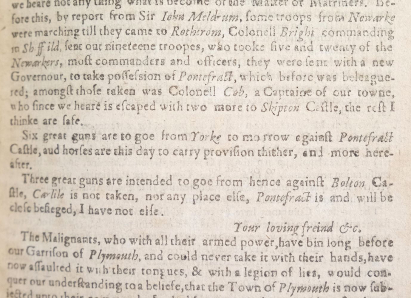 Lot 166 - English Civil War. A sammelband of pamphlets