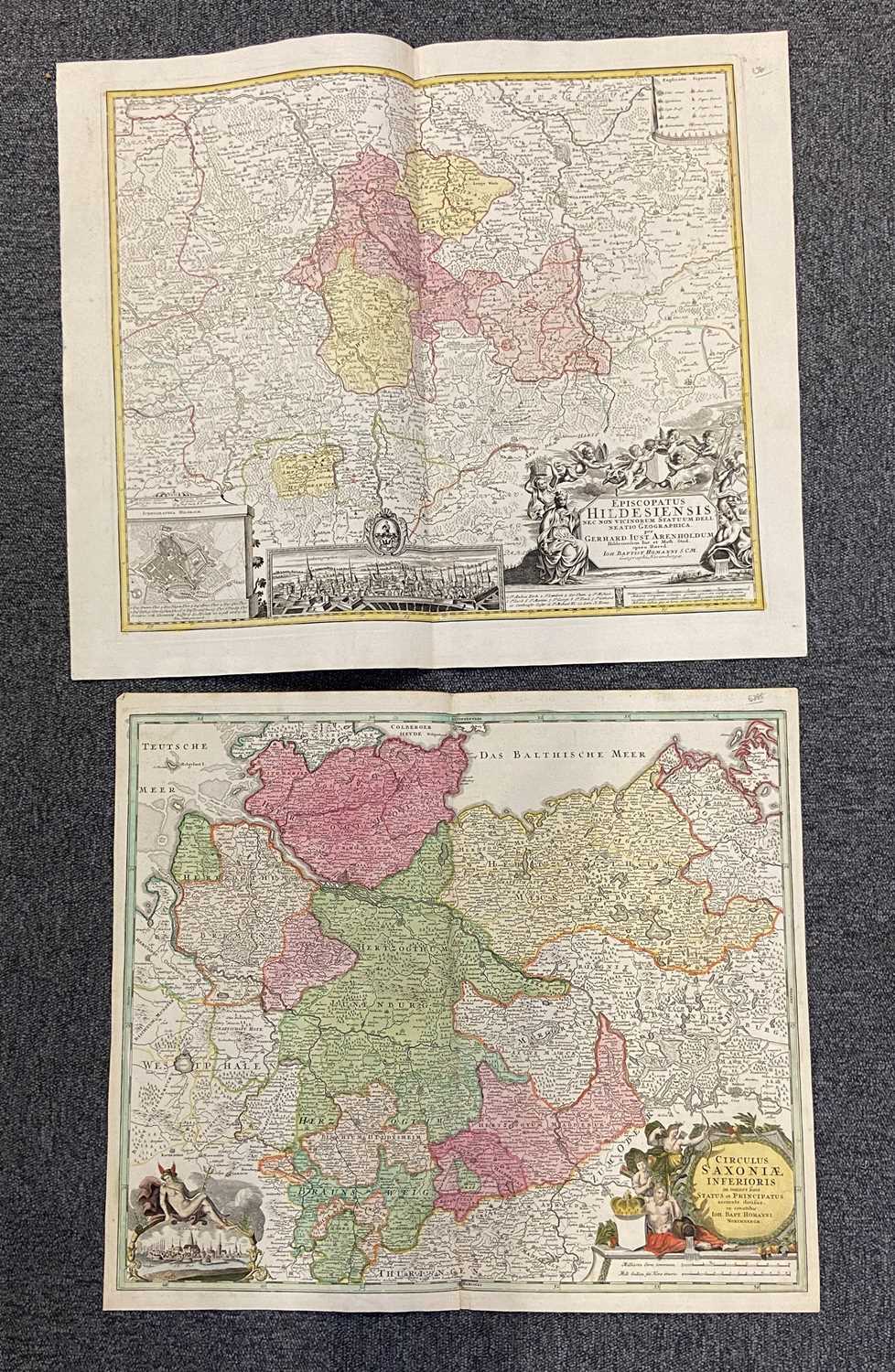 Lot 149 - Germany. A collection of 16 maps, mostly