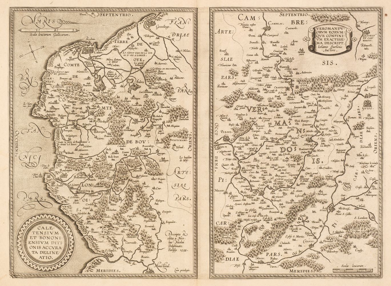 Lot 146 - France. A collection of 25 maps, mostly 17th