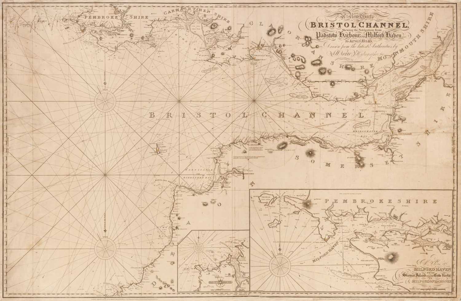 Lot 109 - Bristol Channel. Norie (J. W.), A New Chart
