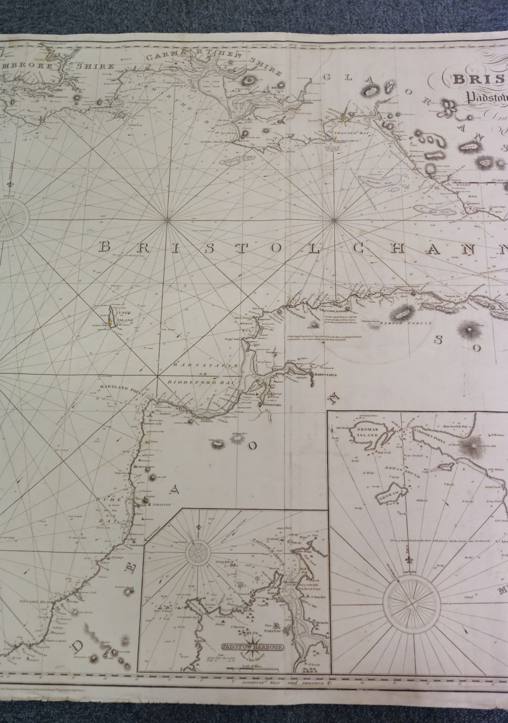Lot 109 - Bristol Channel. Norie (J. W.), A New Chart