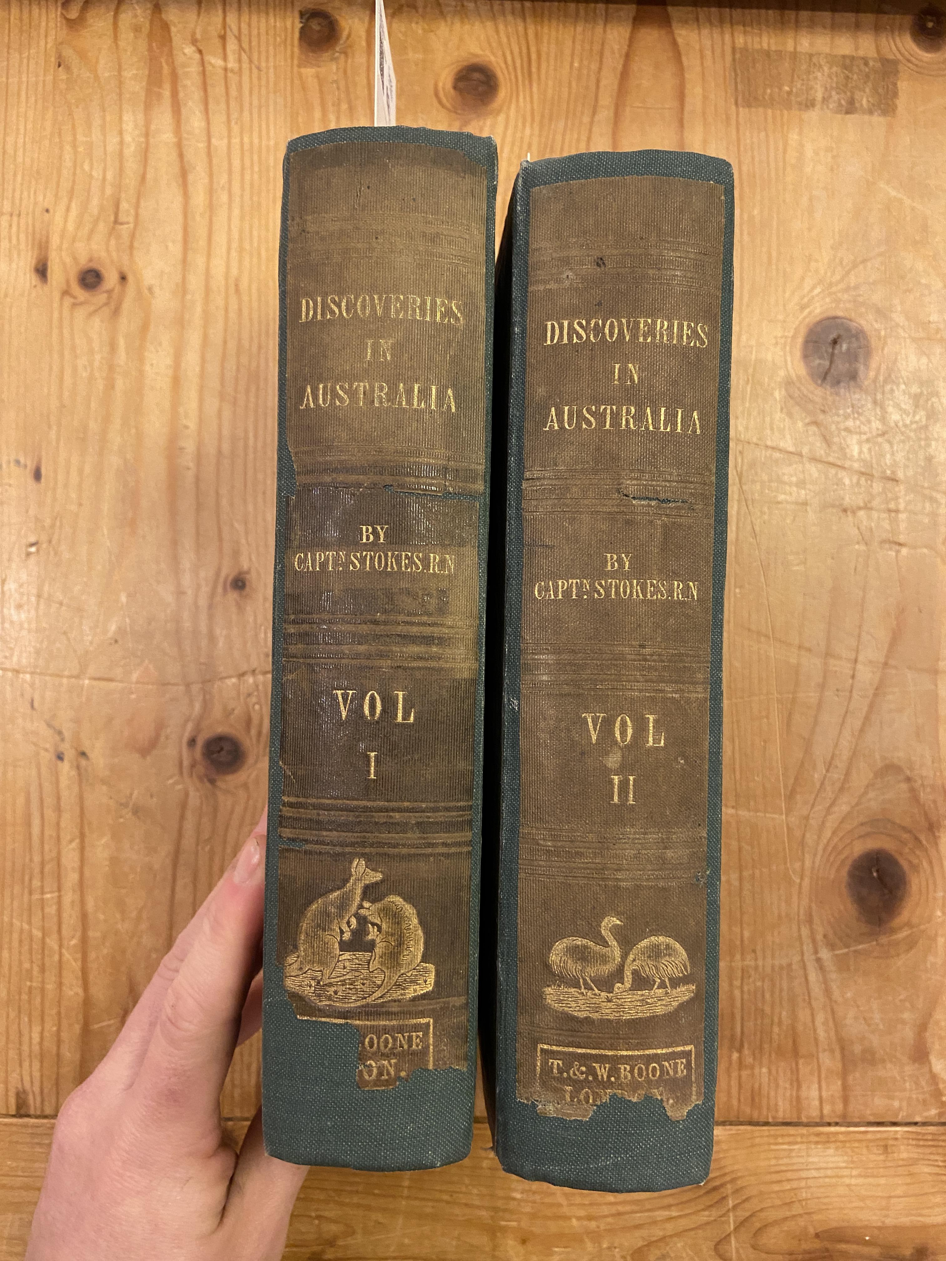 Lot 62 - Stokes (John Lort). Discoveries in Australia,