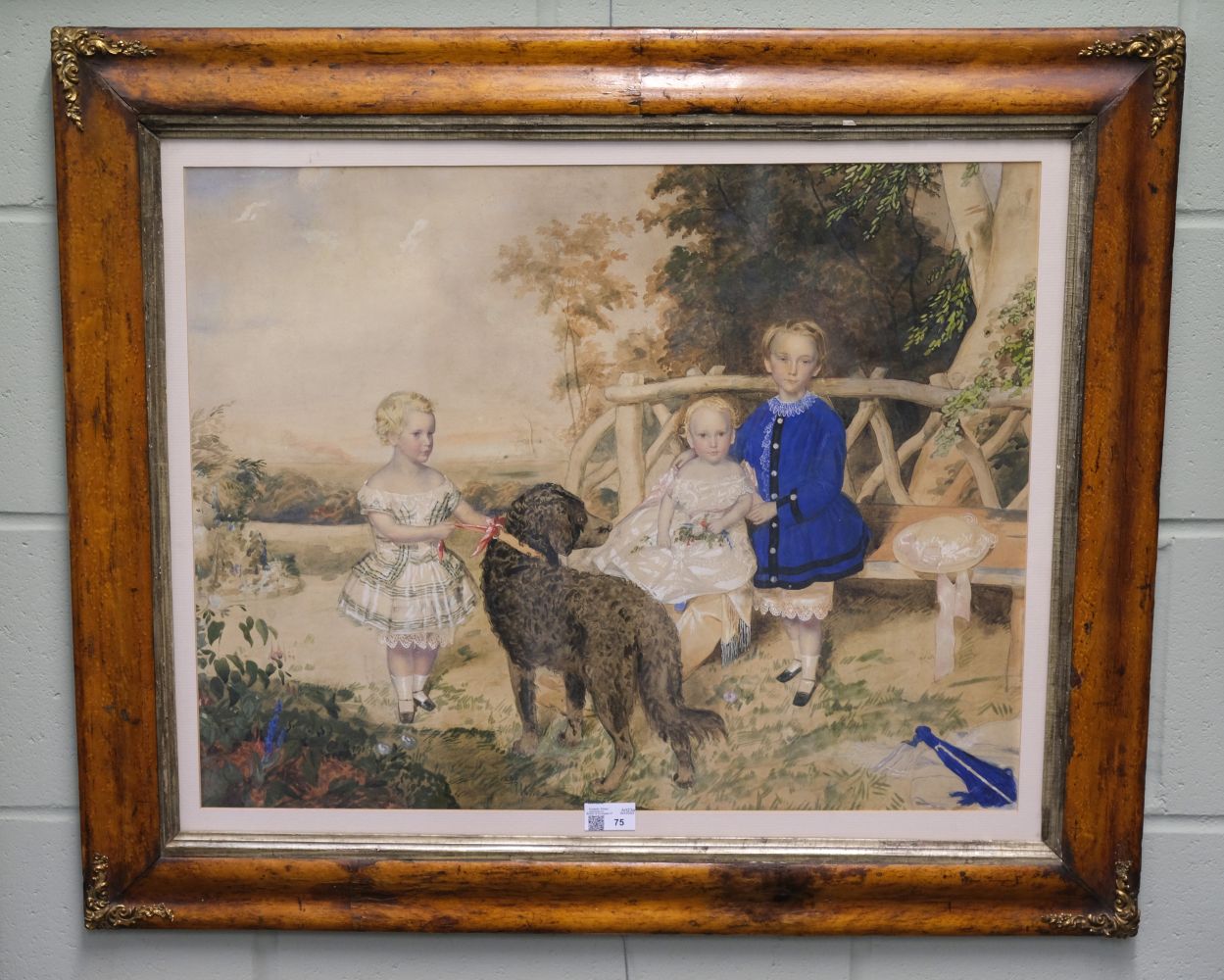 Lot 75 - English School. Victorian Child Portraits,