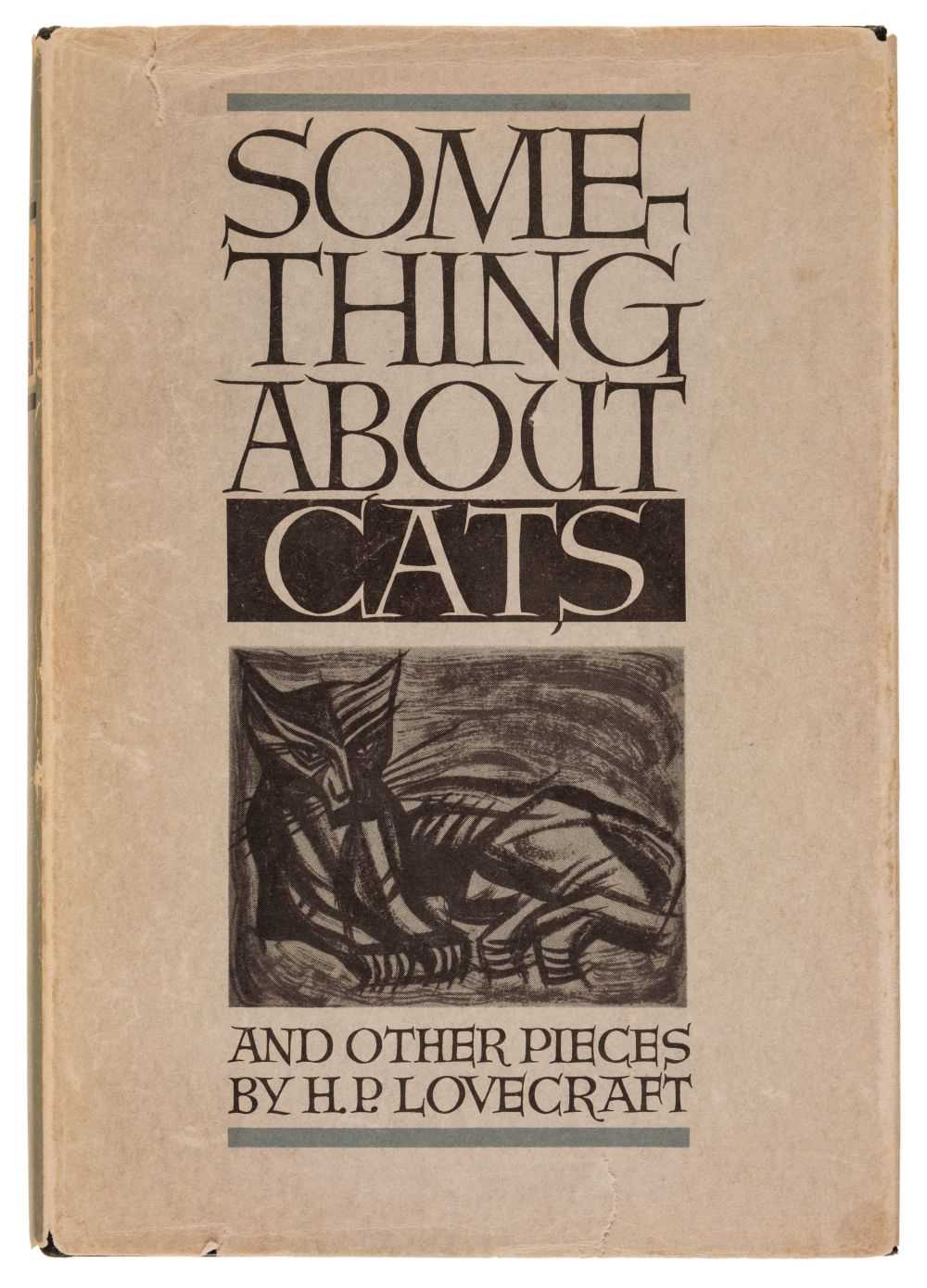 Lot 938 - Lovecraft (H.P.) Something About Cats and