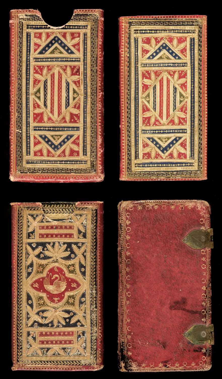Lot 568 - Miniature almanacks. Goldsmith. An Almanack