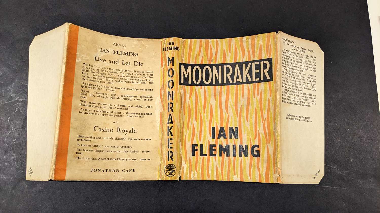 Lot 869 - Fleming (Ian). Moonraker, 1st edition, 2nd