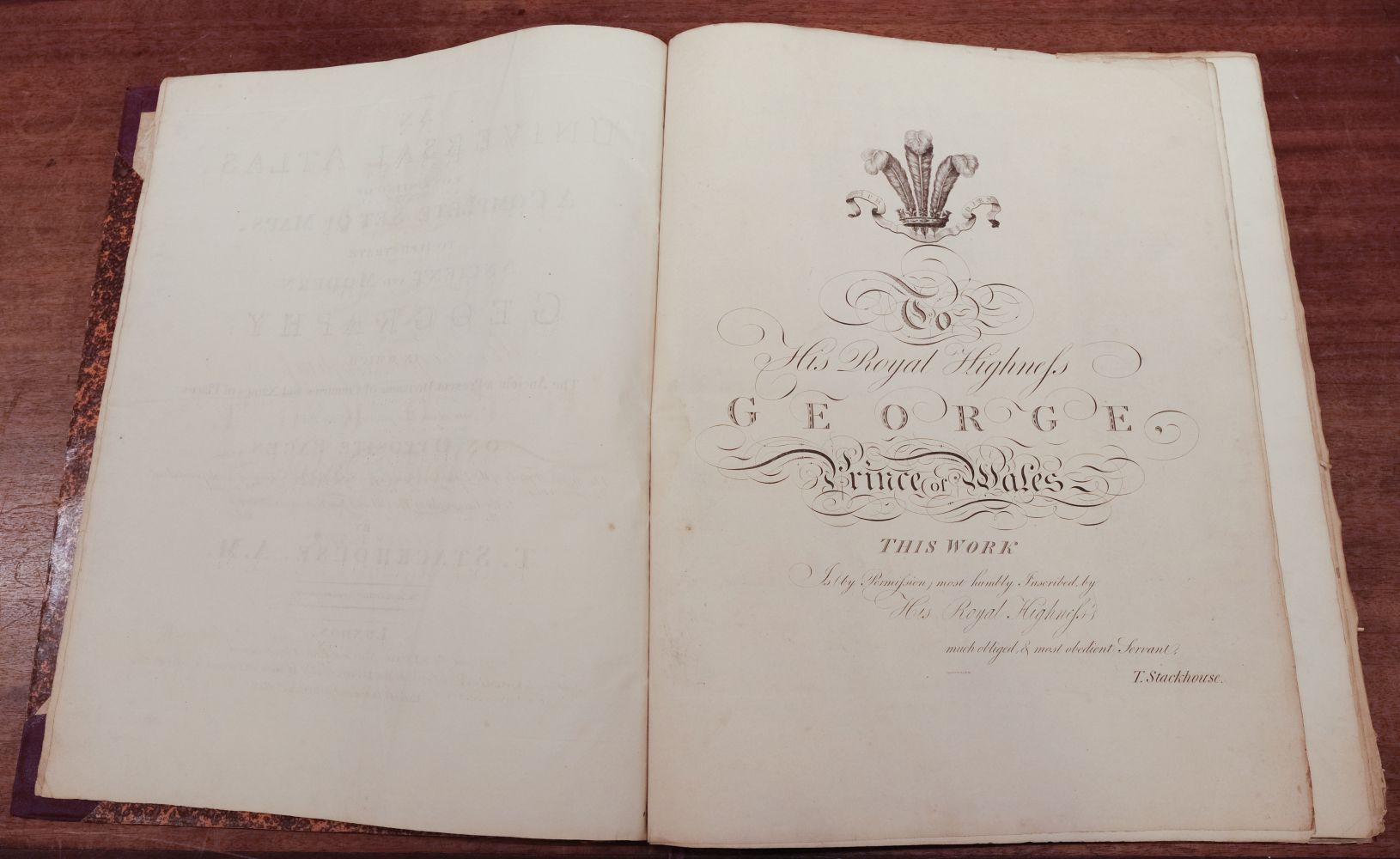 Lot 59 - Stackhouse (Thomas). An Universal Atlas...,