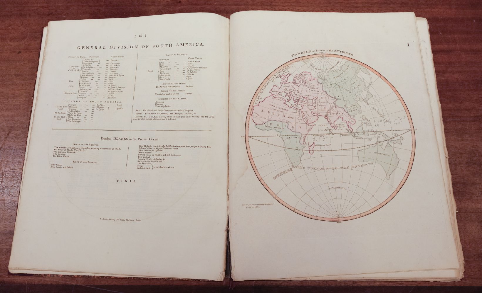 Lot 59 - Stackhouse (Thomas). An Universal Atlas...,