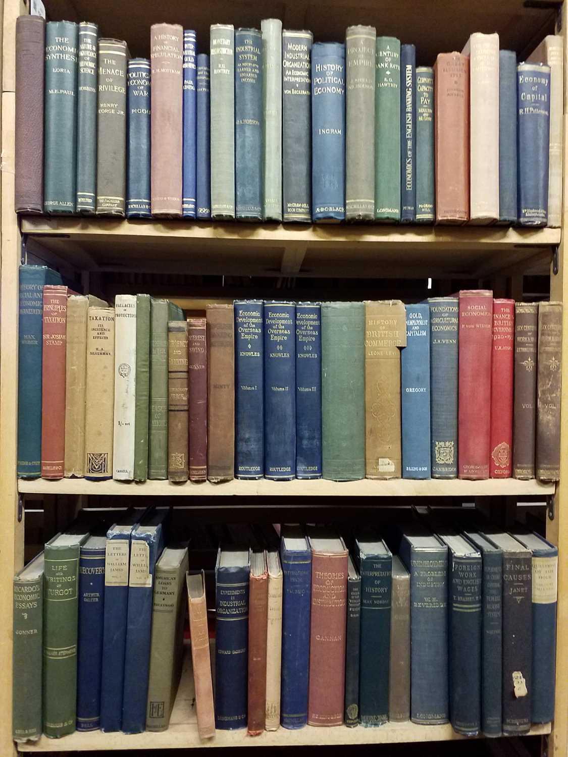 Lot 426 - Economics. A collection of late 19th & early