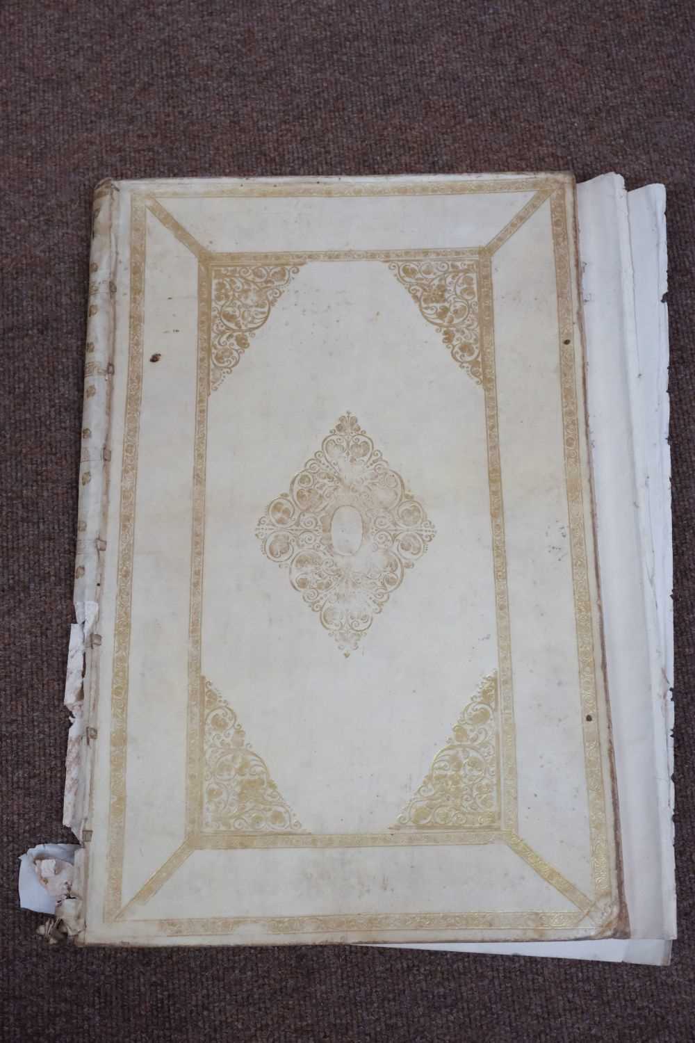 Lot 325 - Book covers. A selection of antiquarian book
