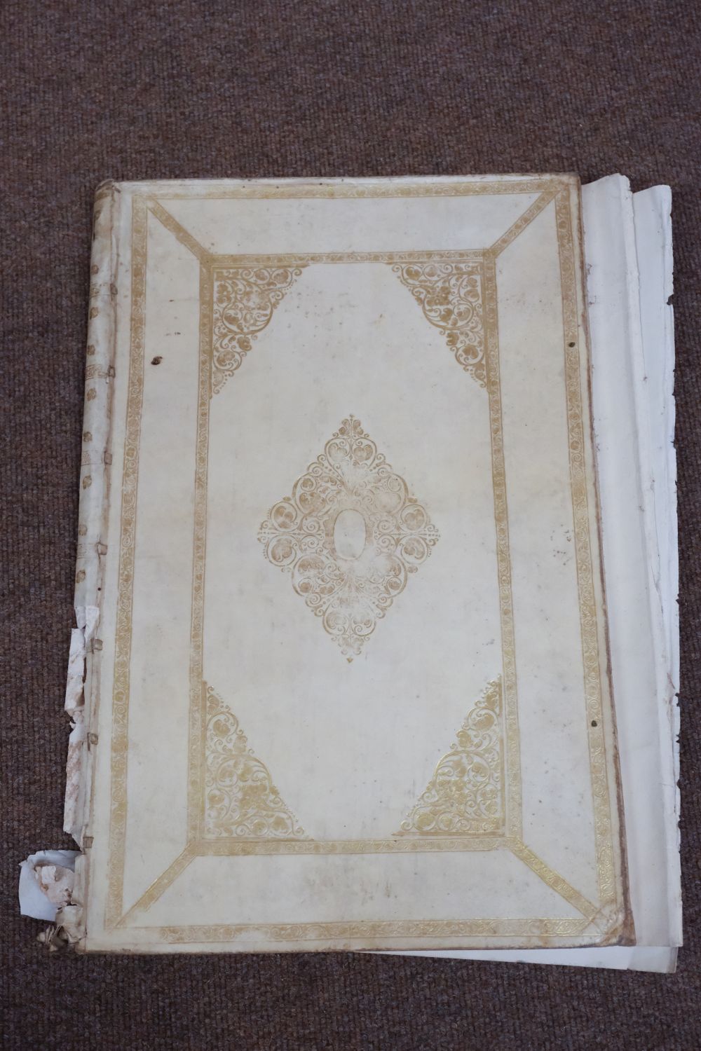 Lot 325 - Book covers. A selection of antiquarian book