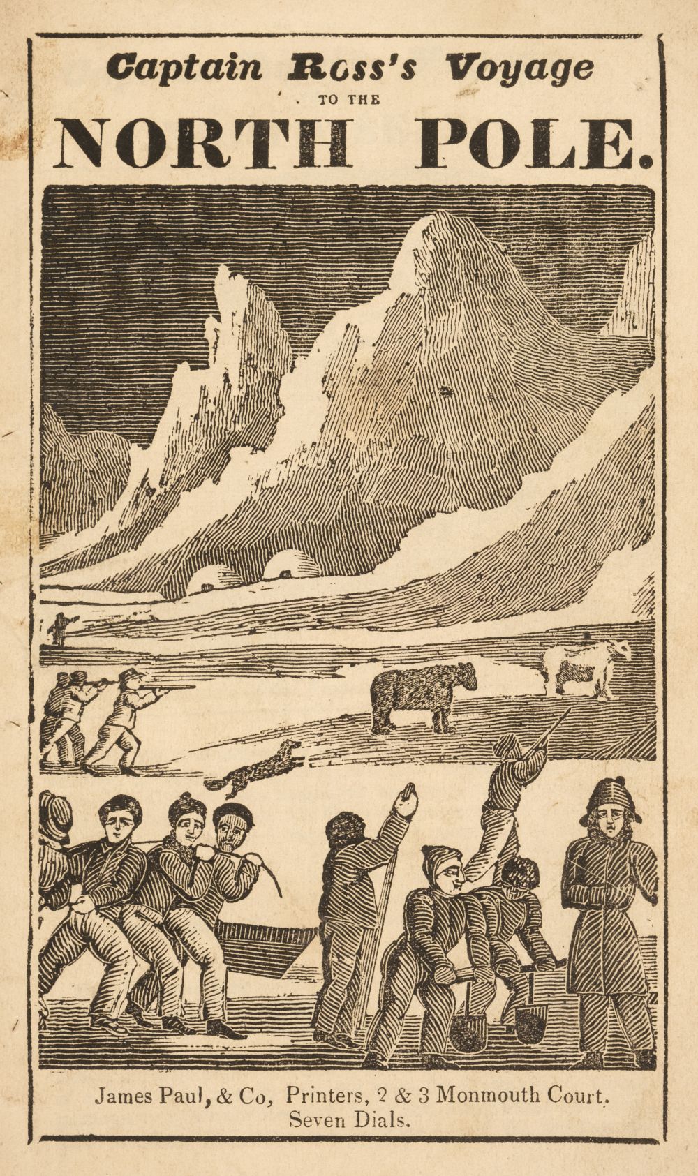 Lot 466 - Chapbook. Captain Ross's Voyage to the North