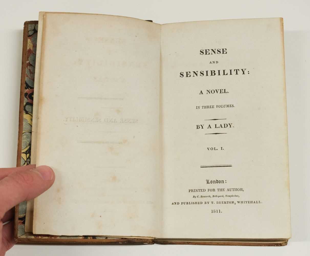 Lot 580 - Austen, Jane. Sense and Sensibility: A Novel,