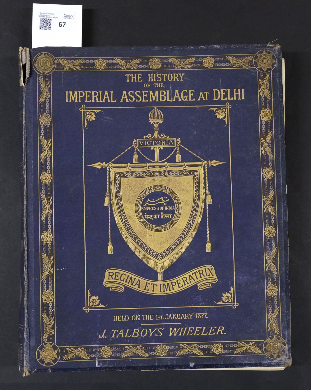 Lot 67 - Wheeler (J. Talboys). The History of the