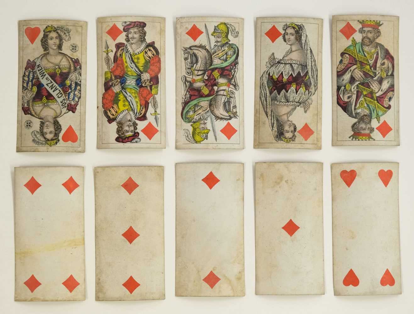 Lot 535 - Austrian Tarock. A deck of monkey tarock