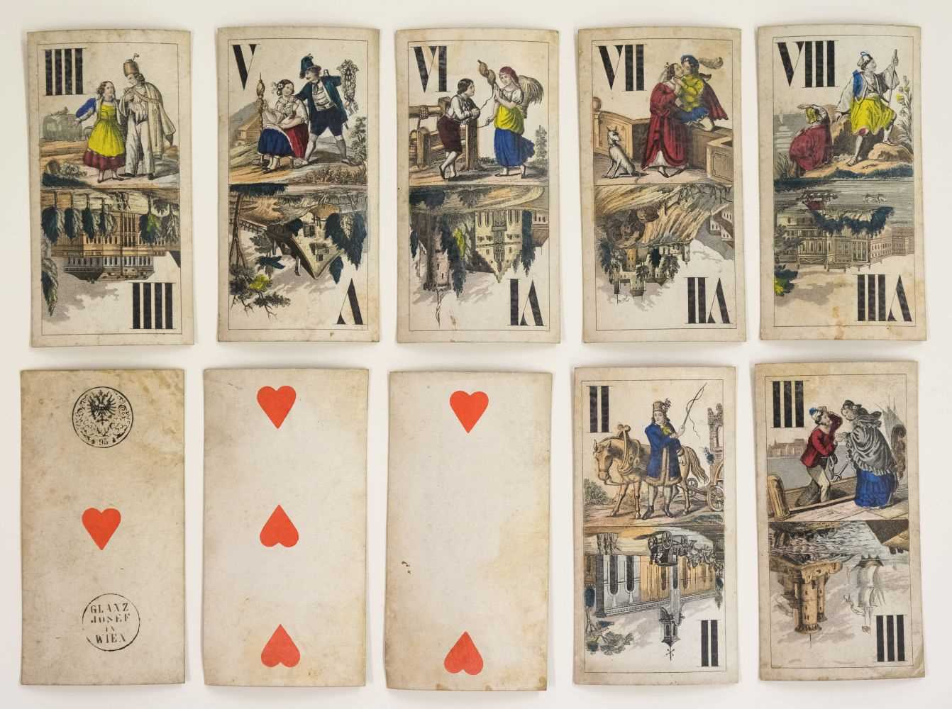 Lot 535 - Austrian Tarock. A deck of monkey tarock