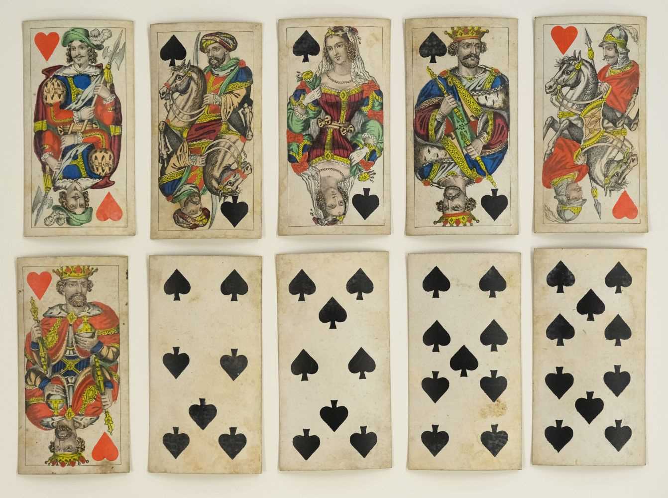 Lot 535 - Austrian Tarock. A deck of monkey tarock