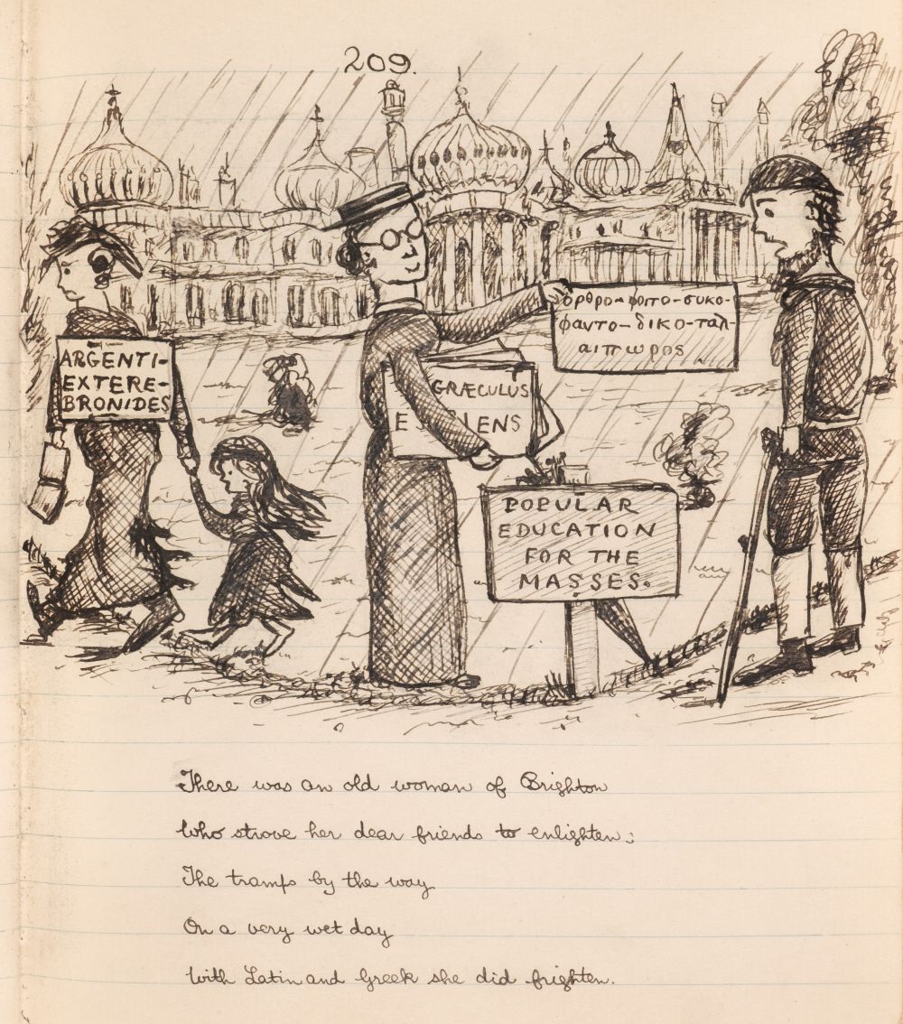 Lot 677 - Manuscript Limericks. The Book of Limericks,