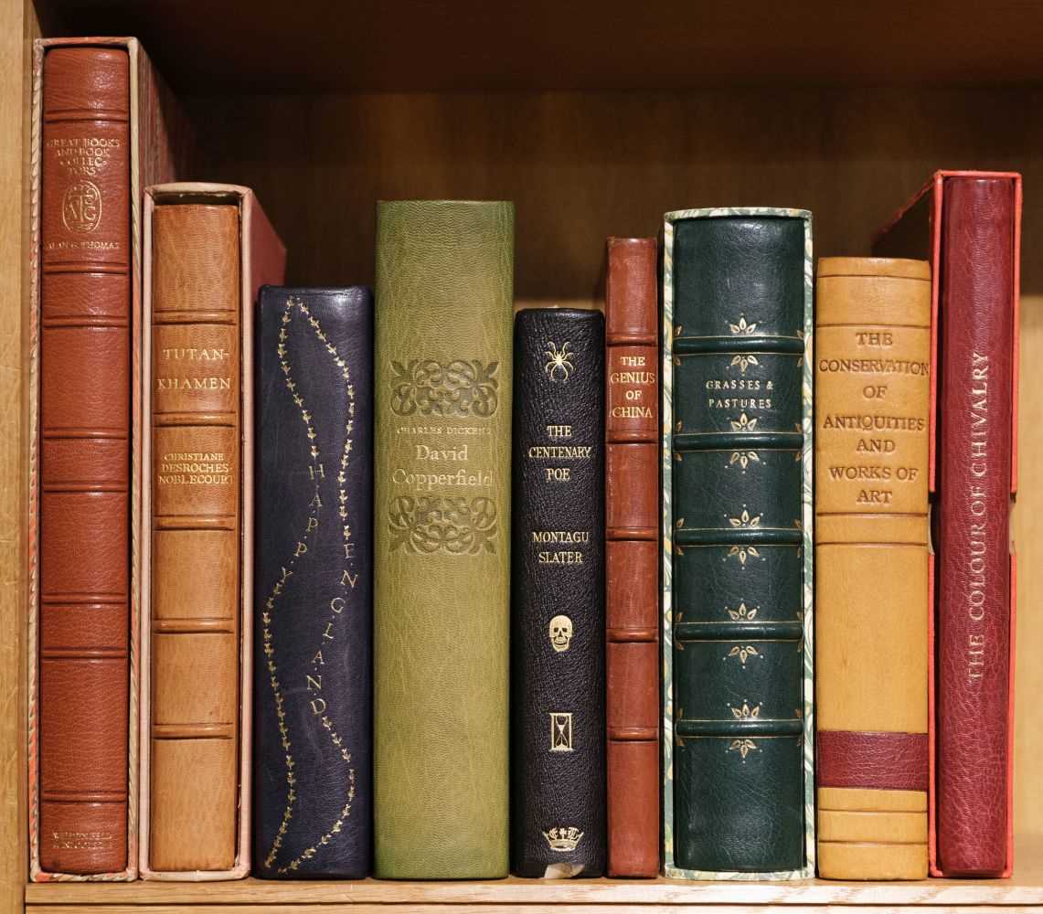 Lot 386 - Fine Bindings. Great Books and Book