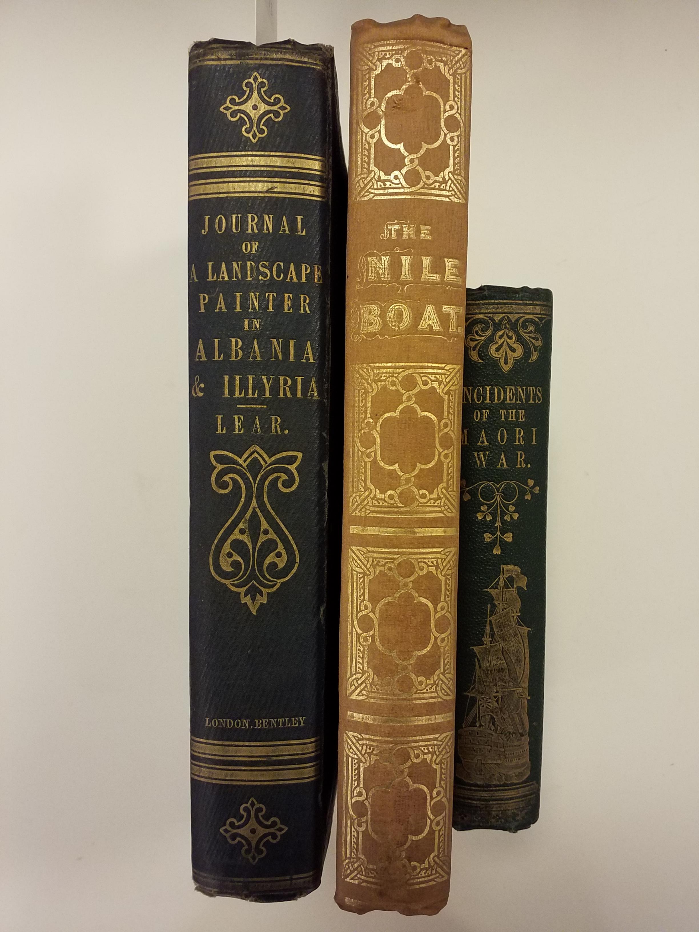 Lot 9 - Lear (Edward). Journals of a Landscape Painter