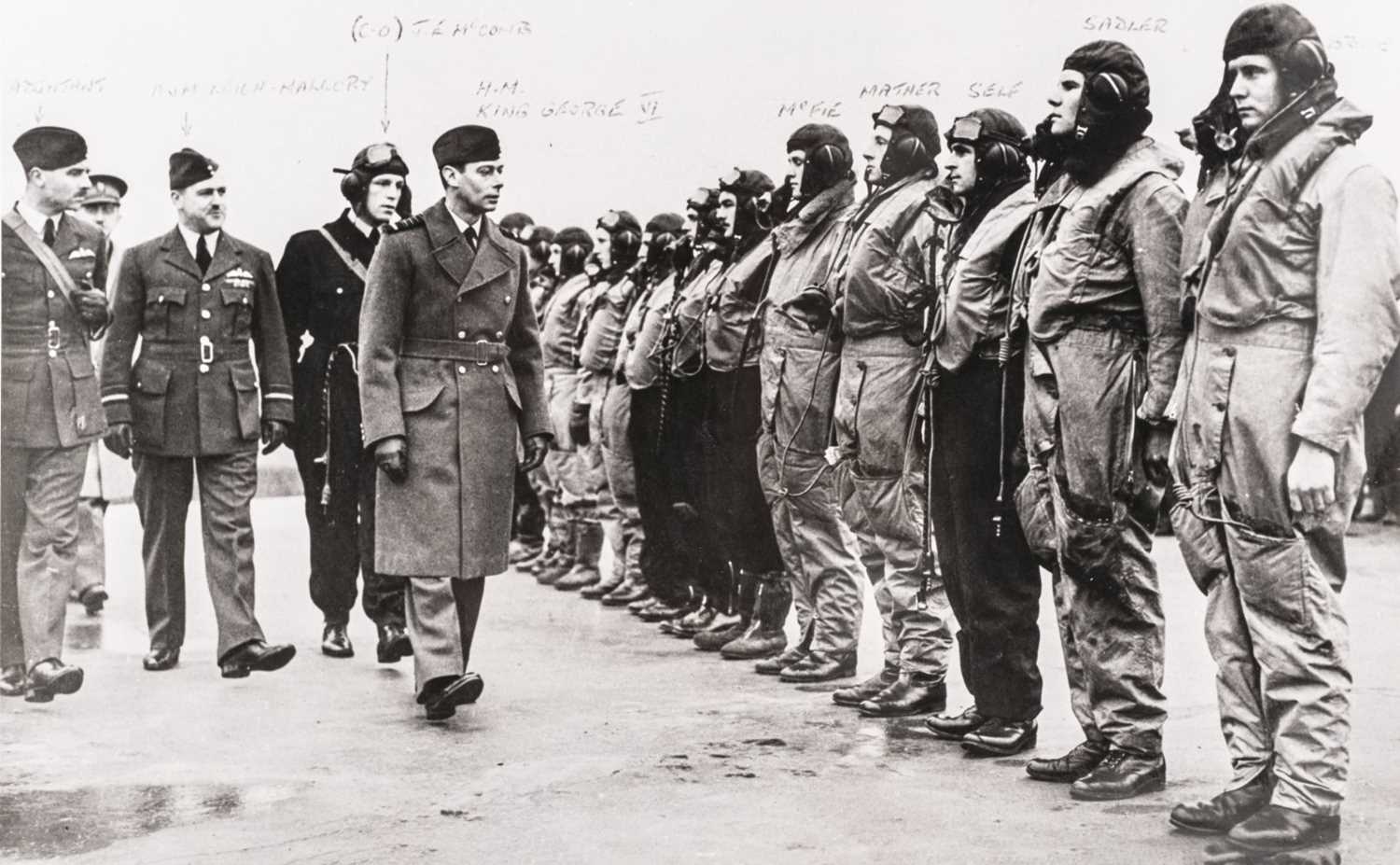 Lot 410 - Spitfire P7539. Relics recovered from