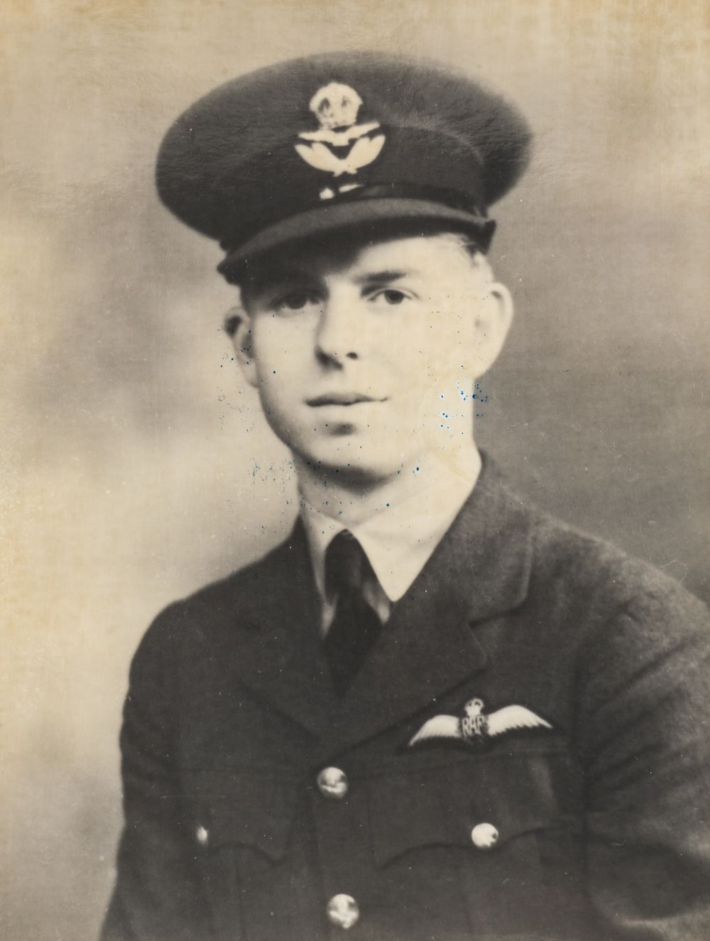 Lot 439 - Spitfire P9372. Part of an airman's