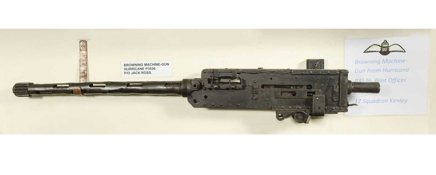 Lot 472 - Hurricane P3536. Browning Machine Gun