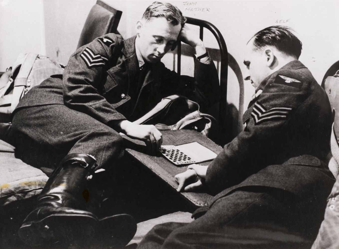 Lot 477 - Spitfire P7539. Relics recovered from