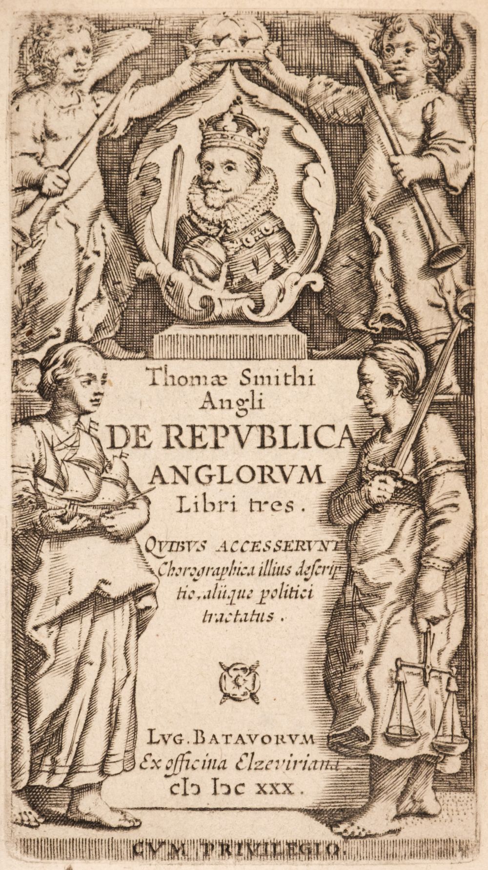 Lot 267 - Elzevir Press. De Republica Anglorum Lbbri