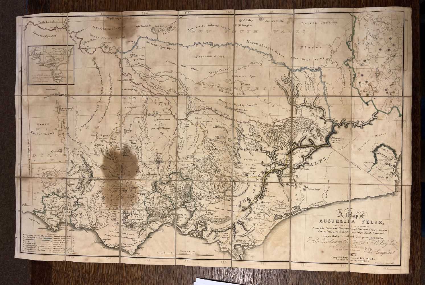 Lot 80 - Australia. Ham (Thomas). A Map of Australia