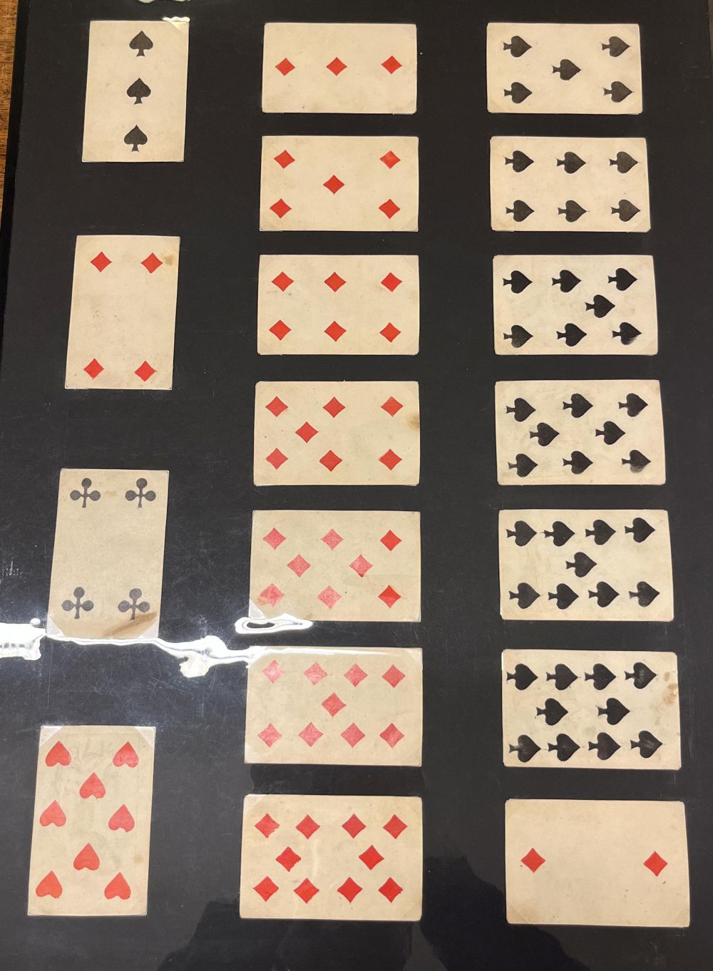 Lot 260 - Translucent playing cards. Playing Cards