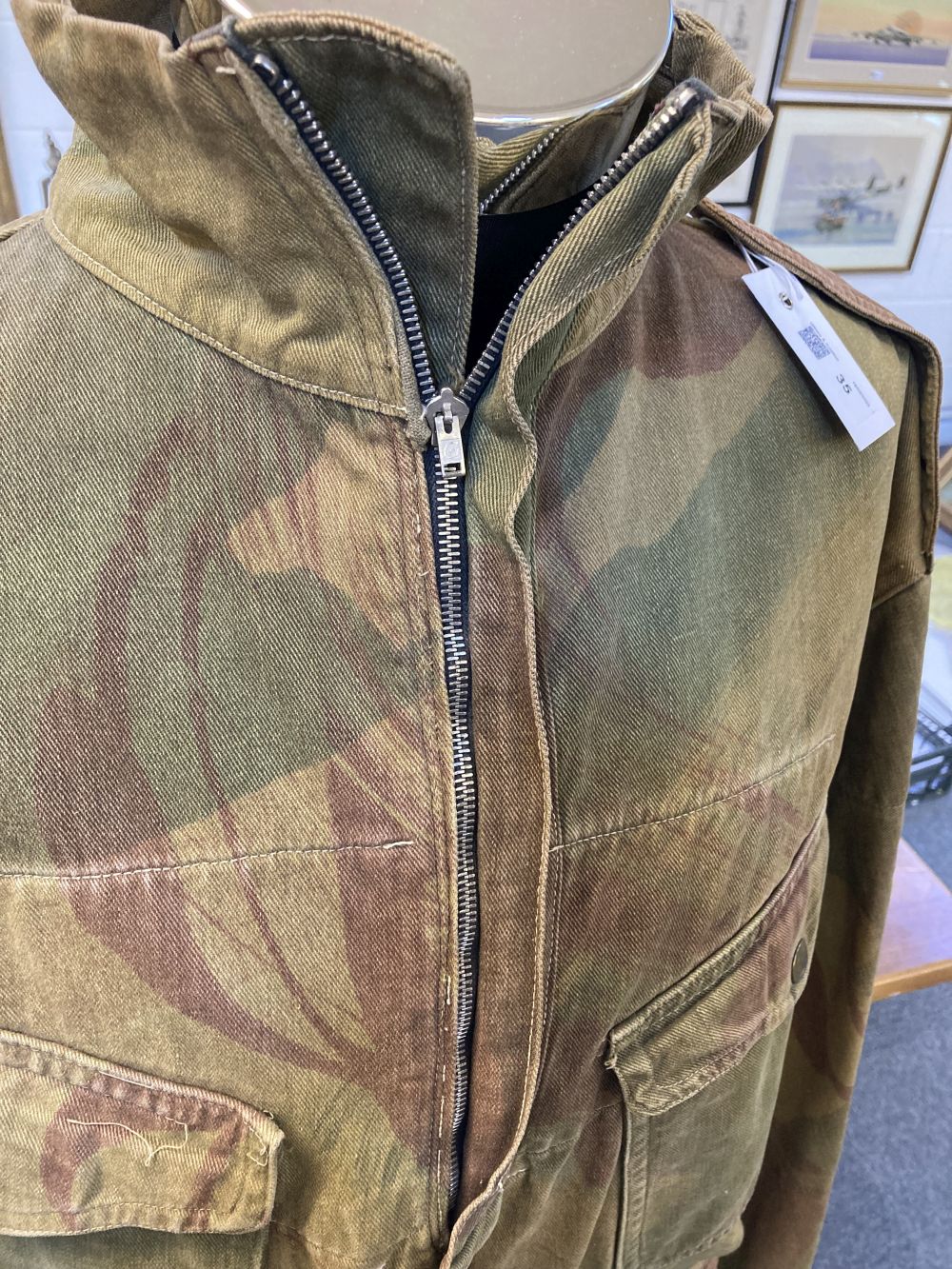 Lot 35 - Denison Smock. WWII Airborne Troops Denison