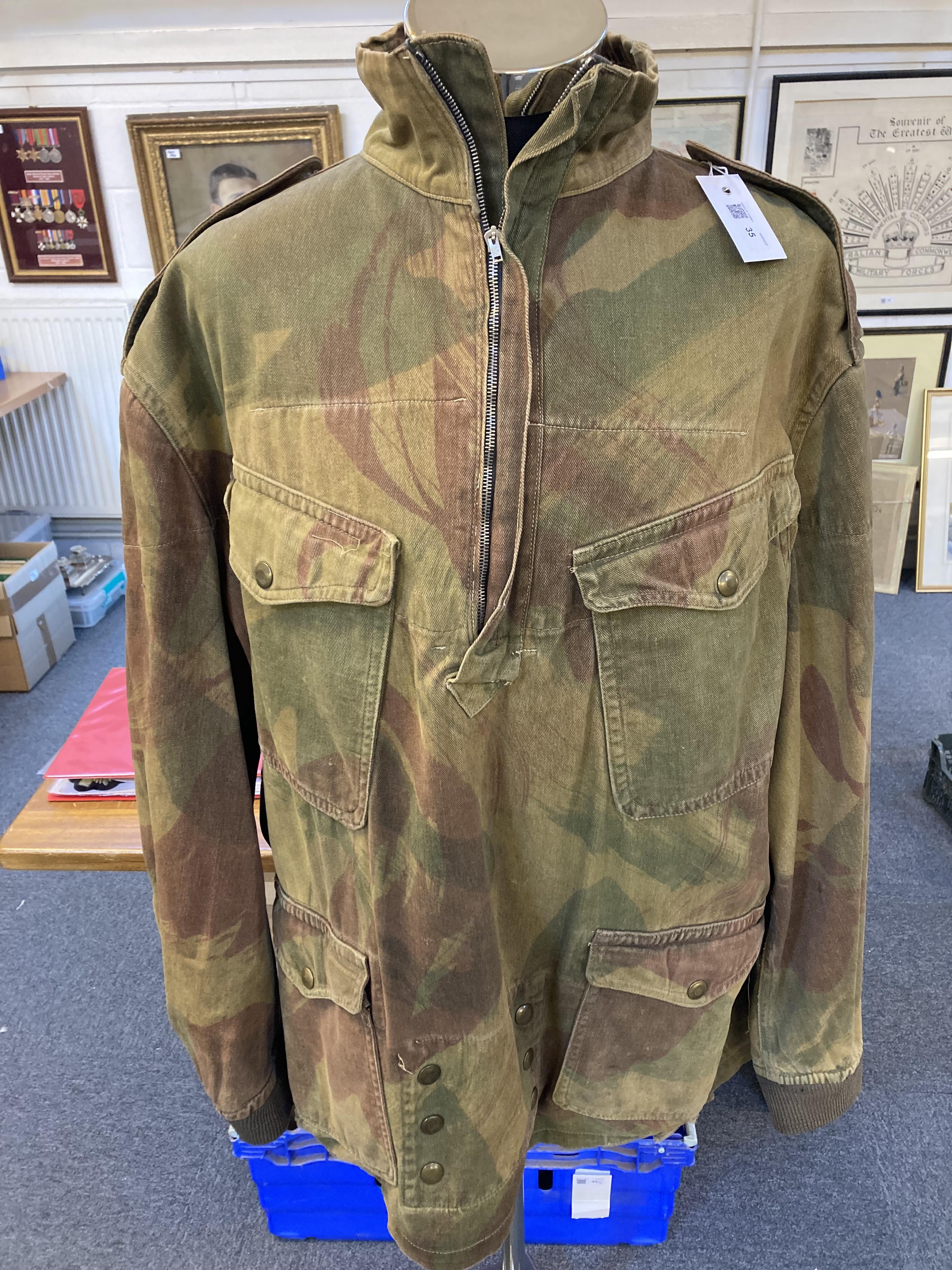 Lot 35 - Denison Smock. WWII Airborne Troops Denison