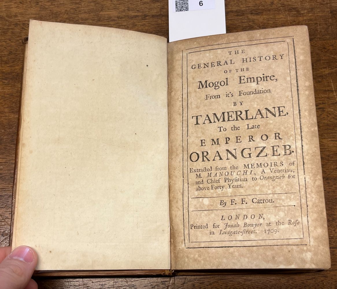 Lot 6 - Catrou (Francois). The General History of the