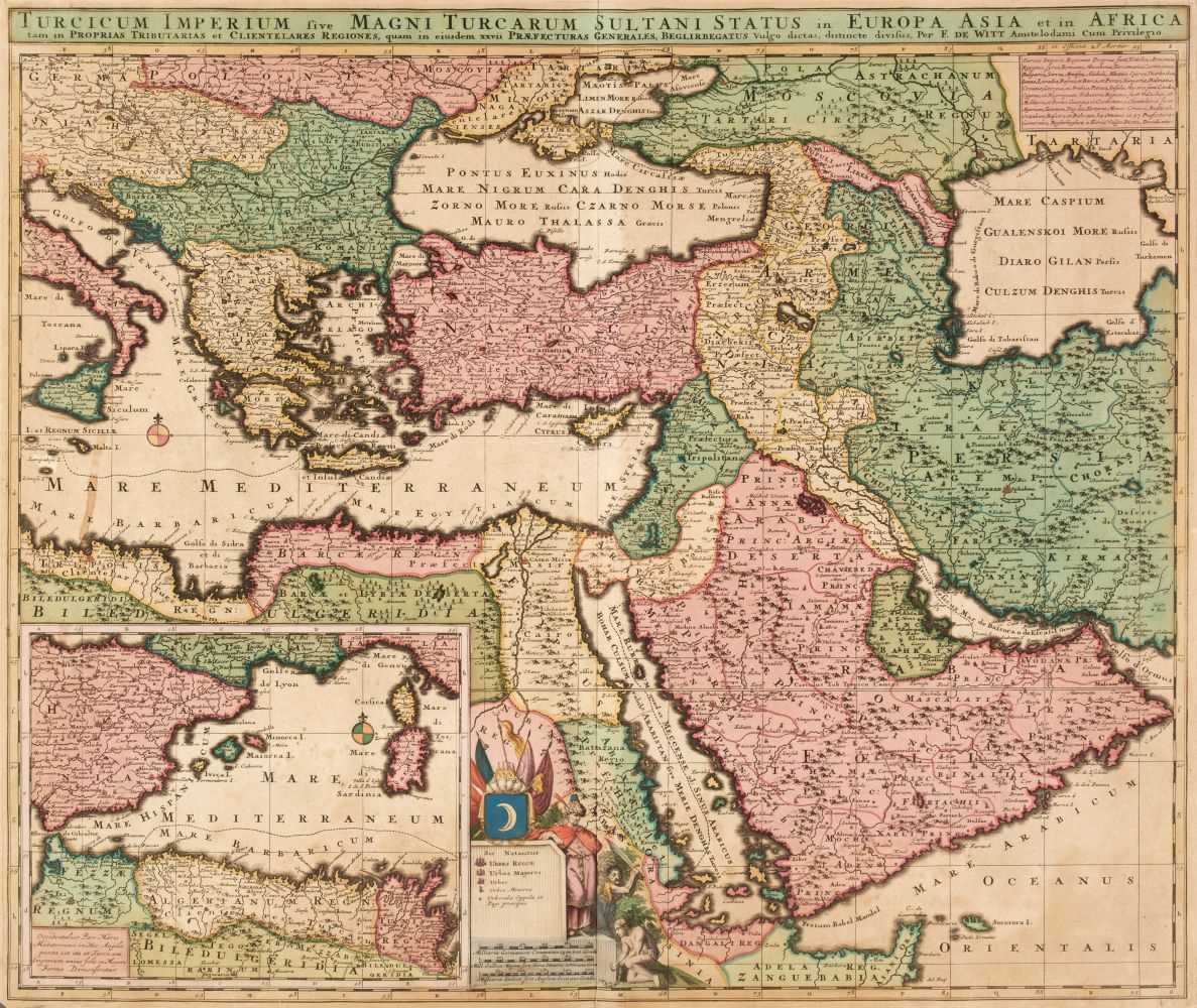 Lot 135 - Ottoman Empire. De Wit (Frederick), Turcicum