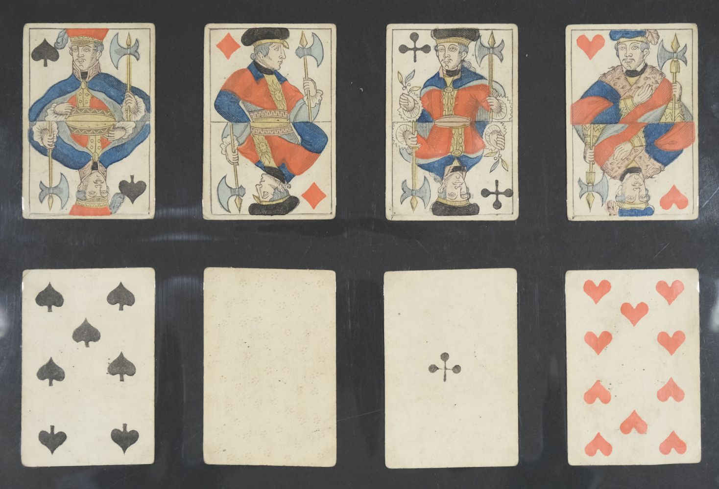Lot 250 - German playing cards. Mecklenburg type