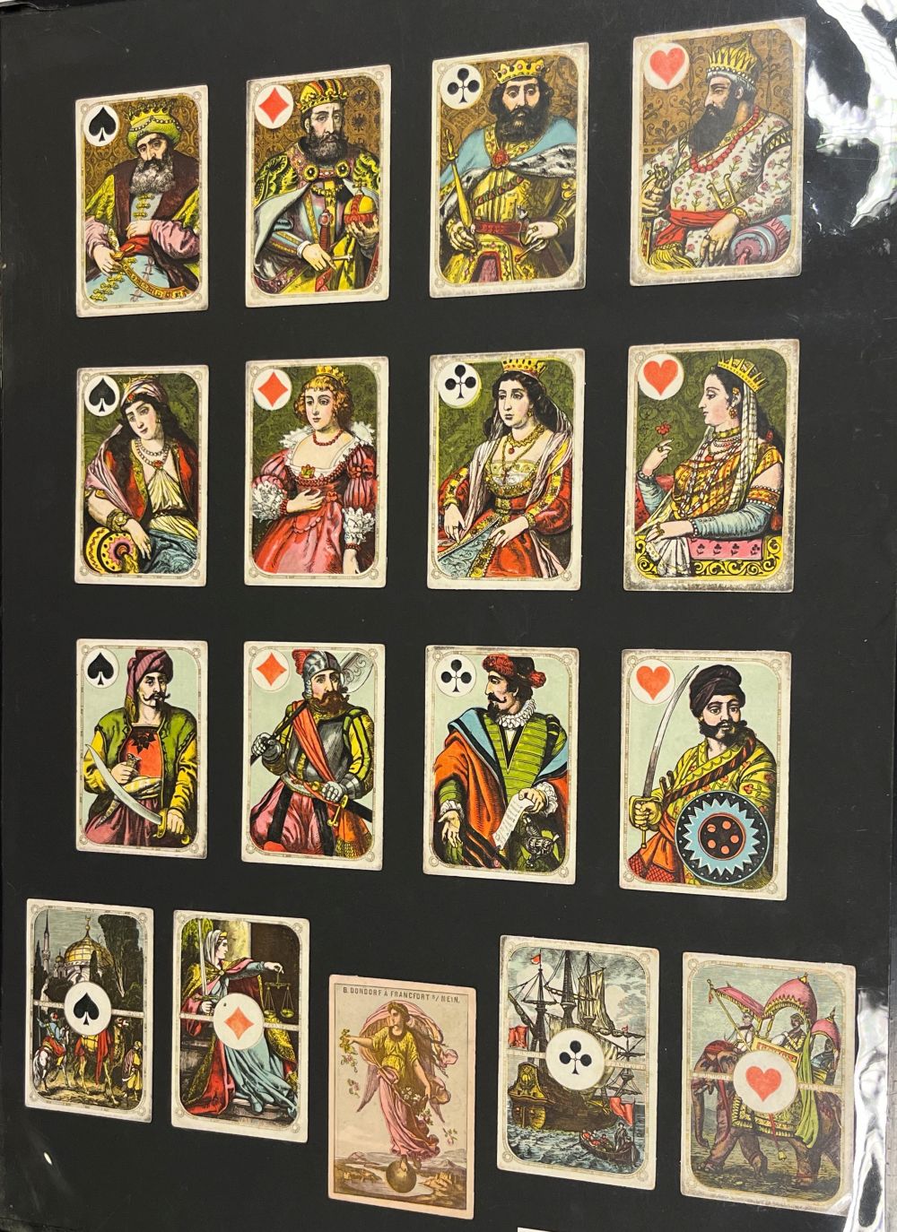 Lot 246 - German playing cards. Hausmann-Spiel: Four