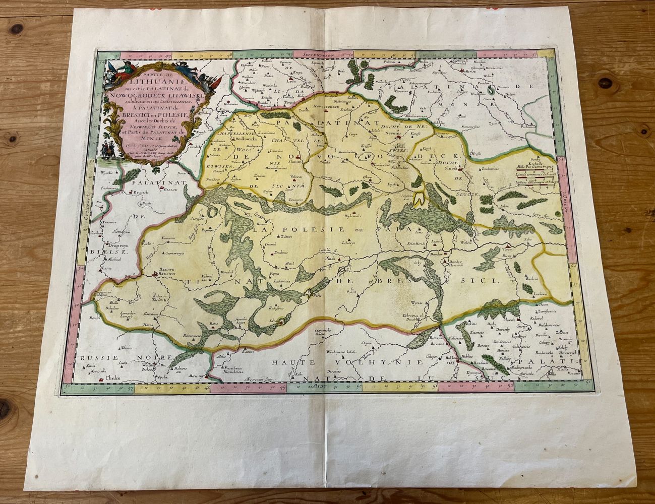 Lot 112 - Lithuania. Sanson (Nicholas), Partie du