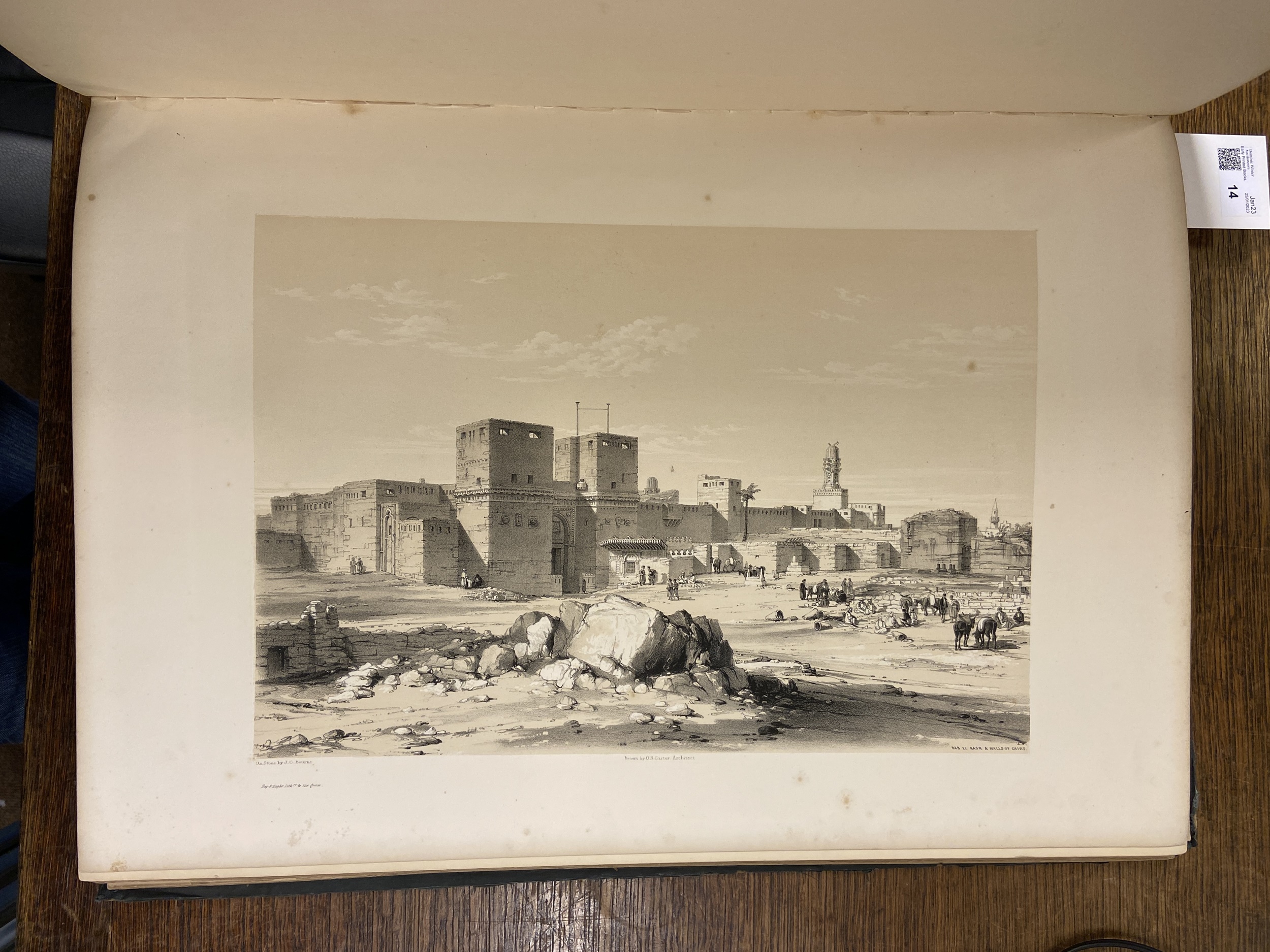 Lot 14 - Hay (Robert). Illustrations of Cairo..., Tilt