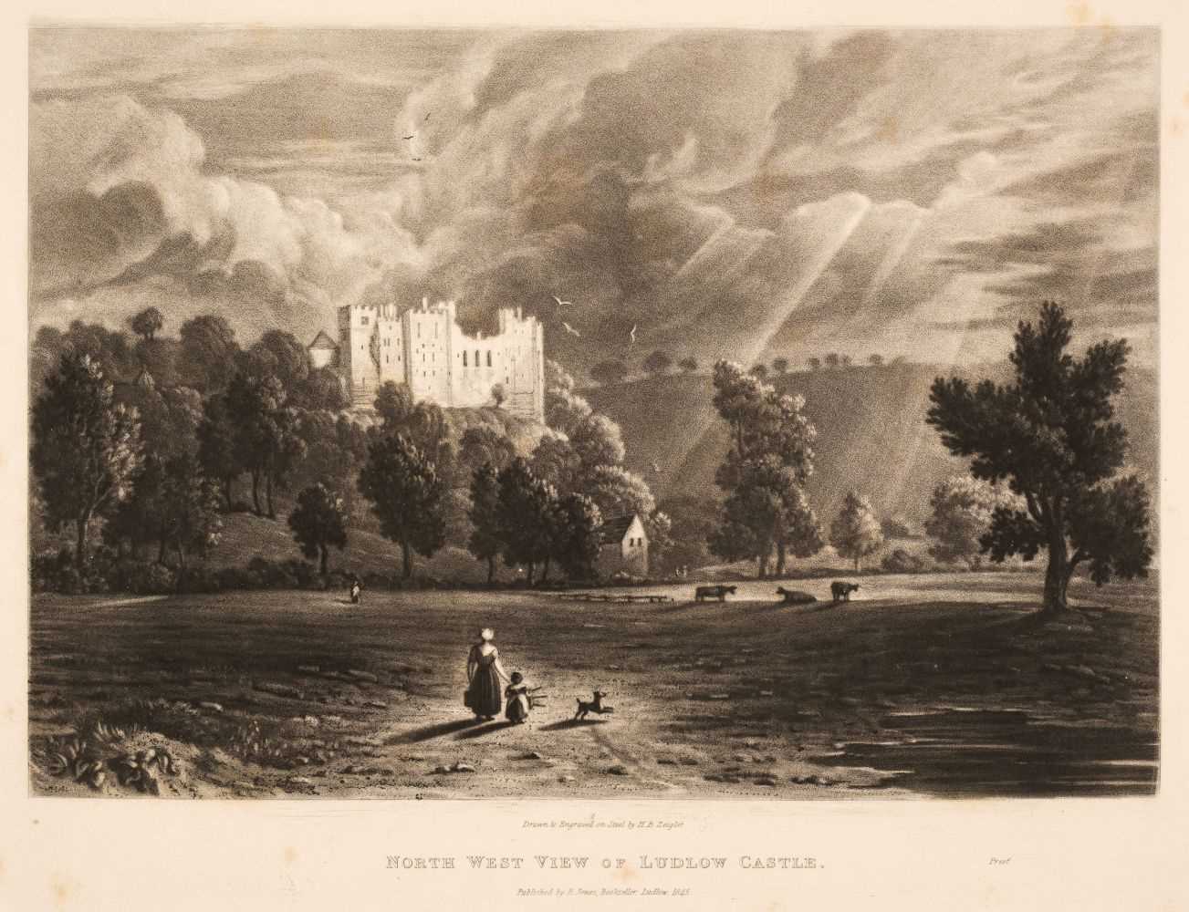 Lot 64 - Ziegler (Henry Bryan). Six Views of Ludlow...,