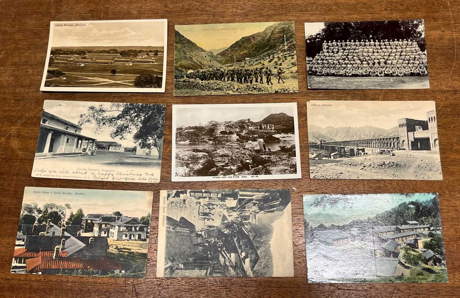 Lot 210 - India postcards. A collection of approx. 460