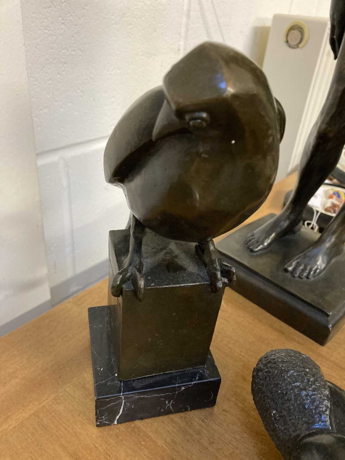 Lot 432 - Sculptures. Laing (Gerald), bronze modelled