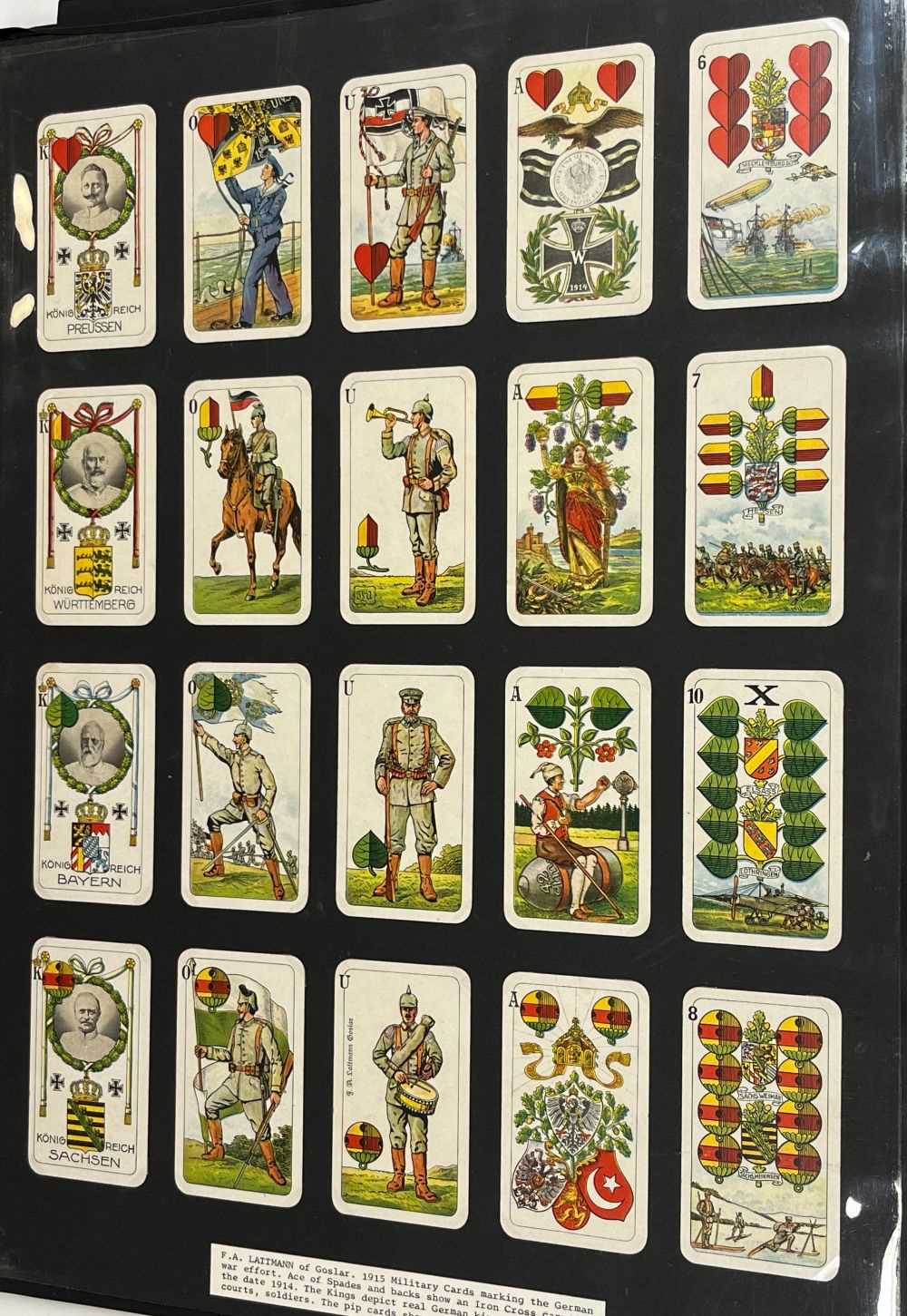 Lot 240 - German playing cards. Deutsche Spielkarte No.