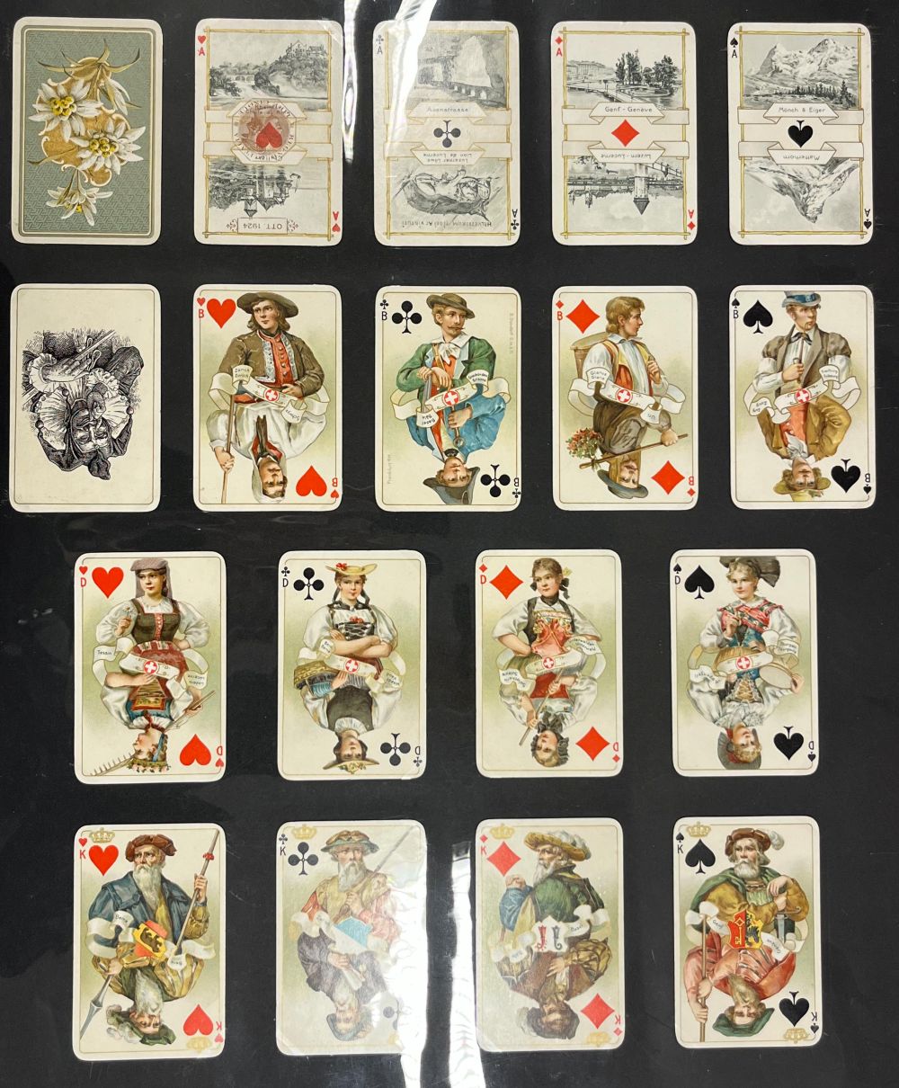 Lot 241 - German playing cards. Deutsche Spielkarten