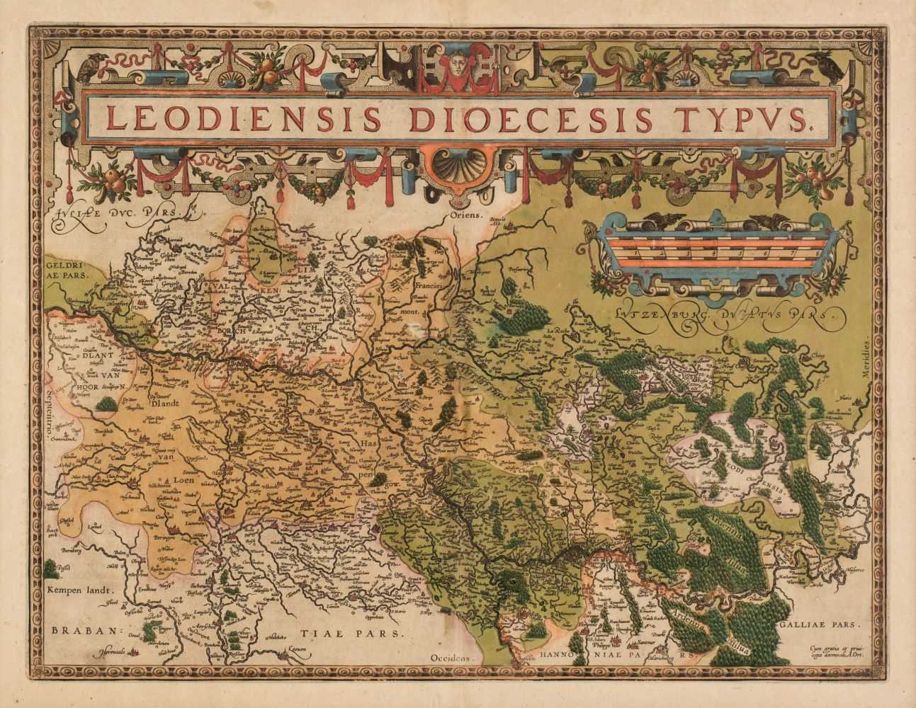 Lot 29 - Belgium. Ortelius (Abraham), Leodiensis