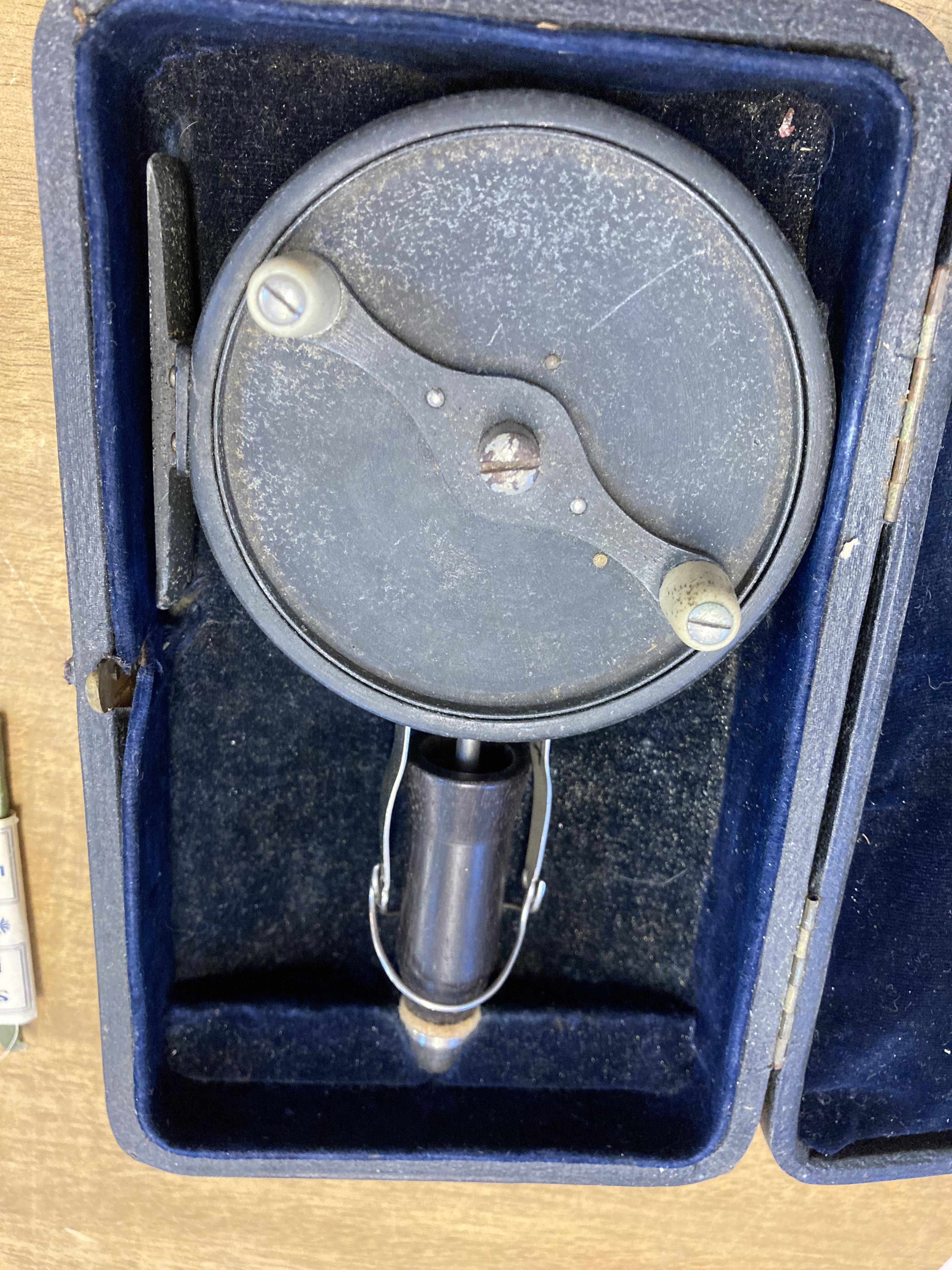 Lot 422 - Fishing Reel. Illingworth No 1 Threadline