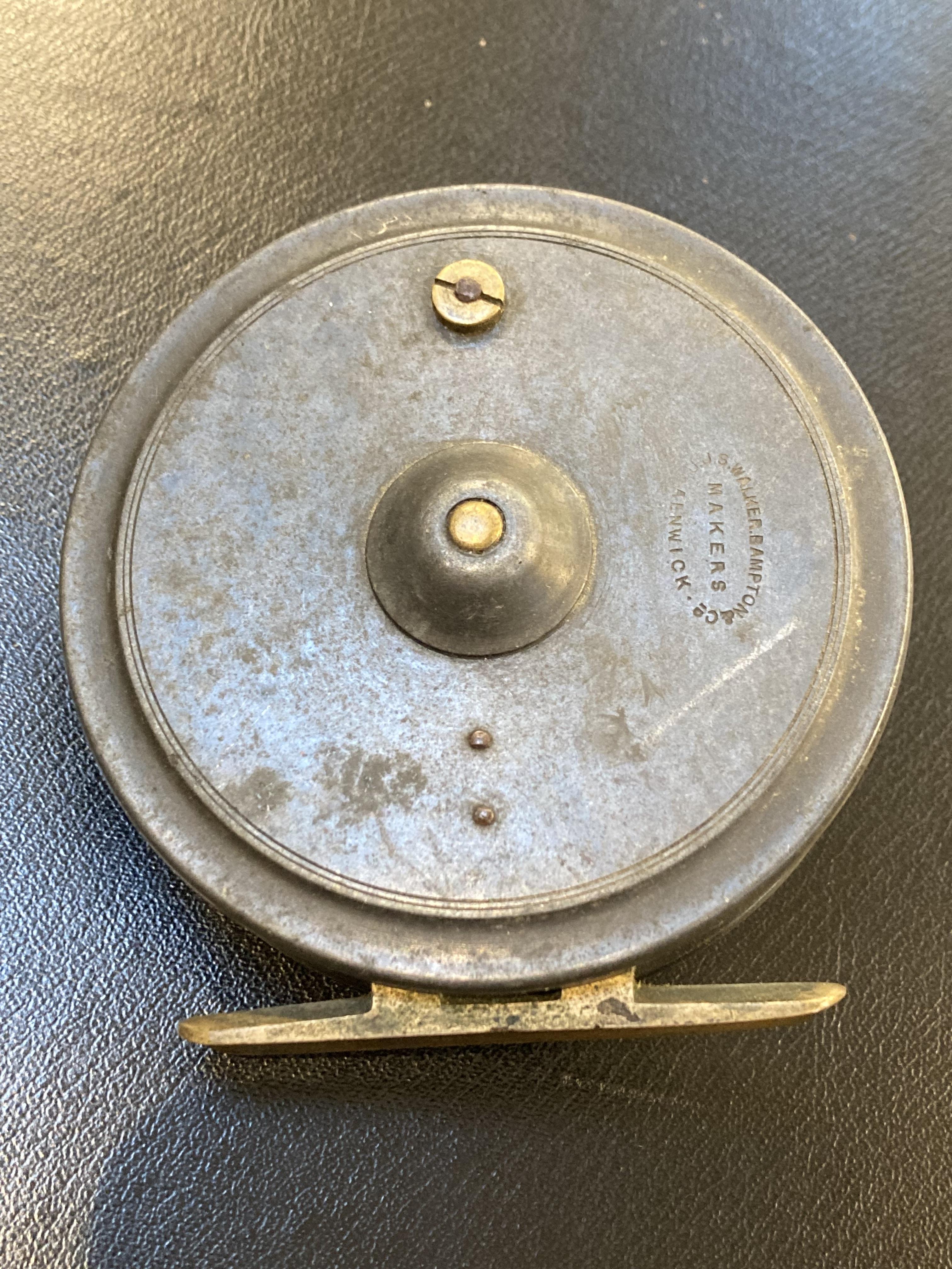 Lot 421 - Fishing Reel. Eaton & Delton salmon fly reel