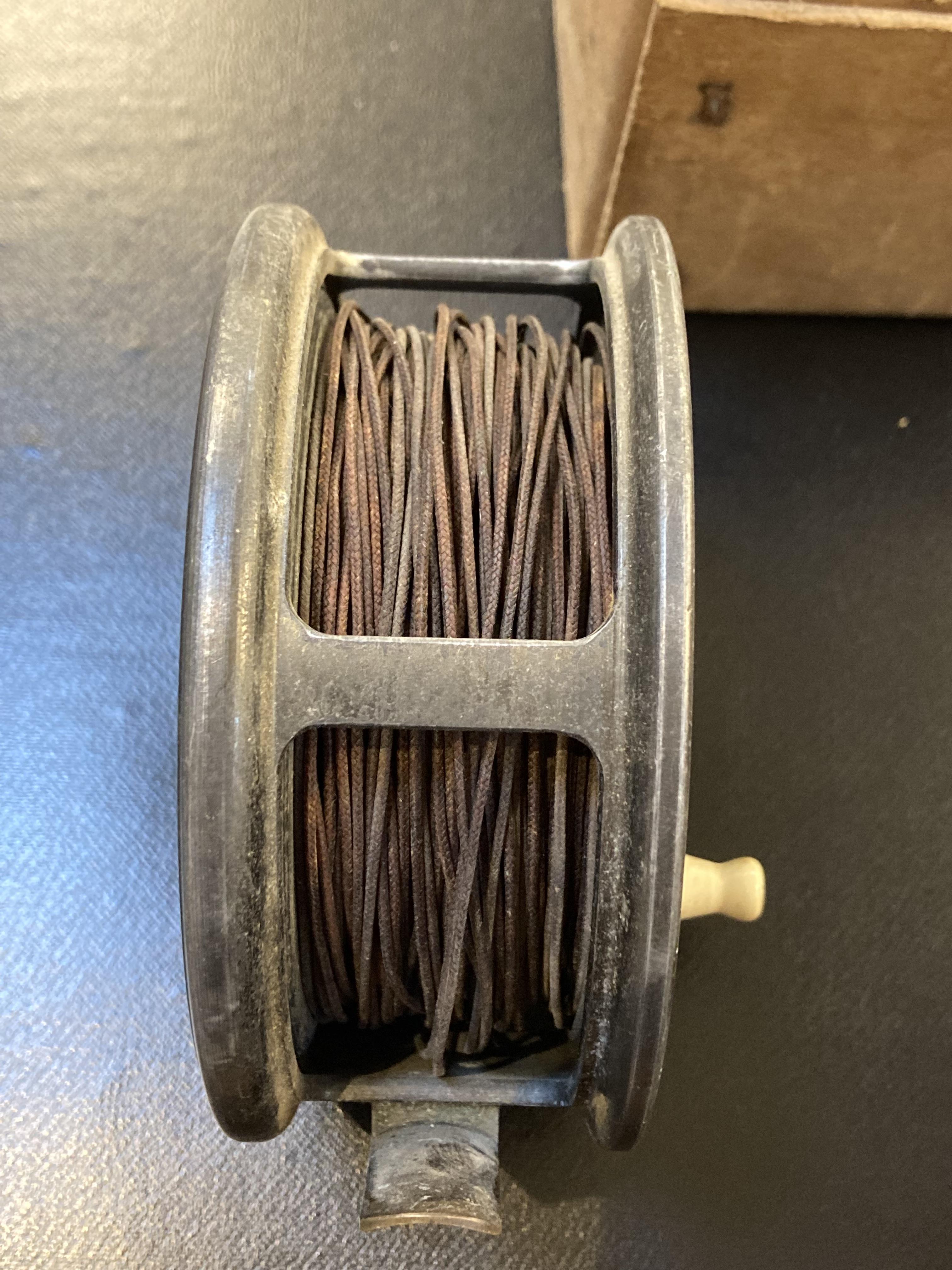 Lot 421 - Fishing Reel. Eaton & Delton salmon fly reel